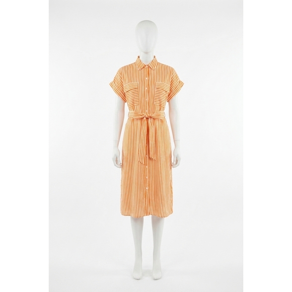 Compania Fantastica | Dresses | New Compania Fantastica Stripe Midi ...